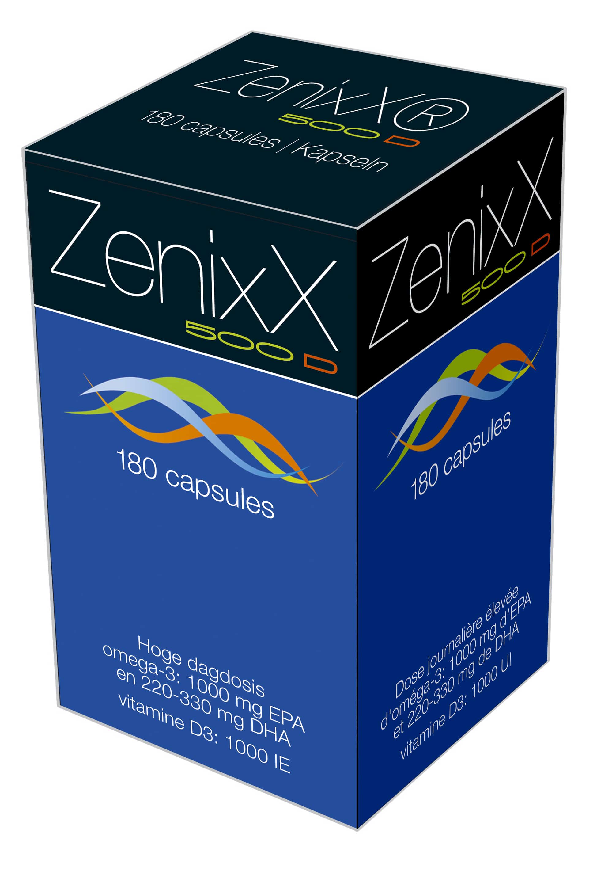 ixX Pharma ZenixX 500 D 180 gelules - commande en ligne | Optiphar