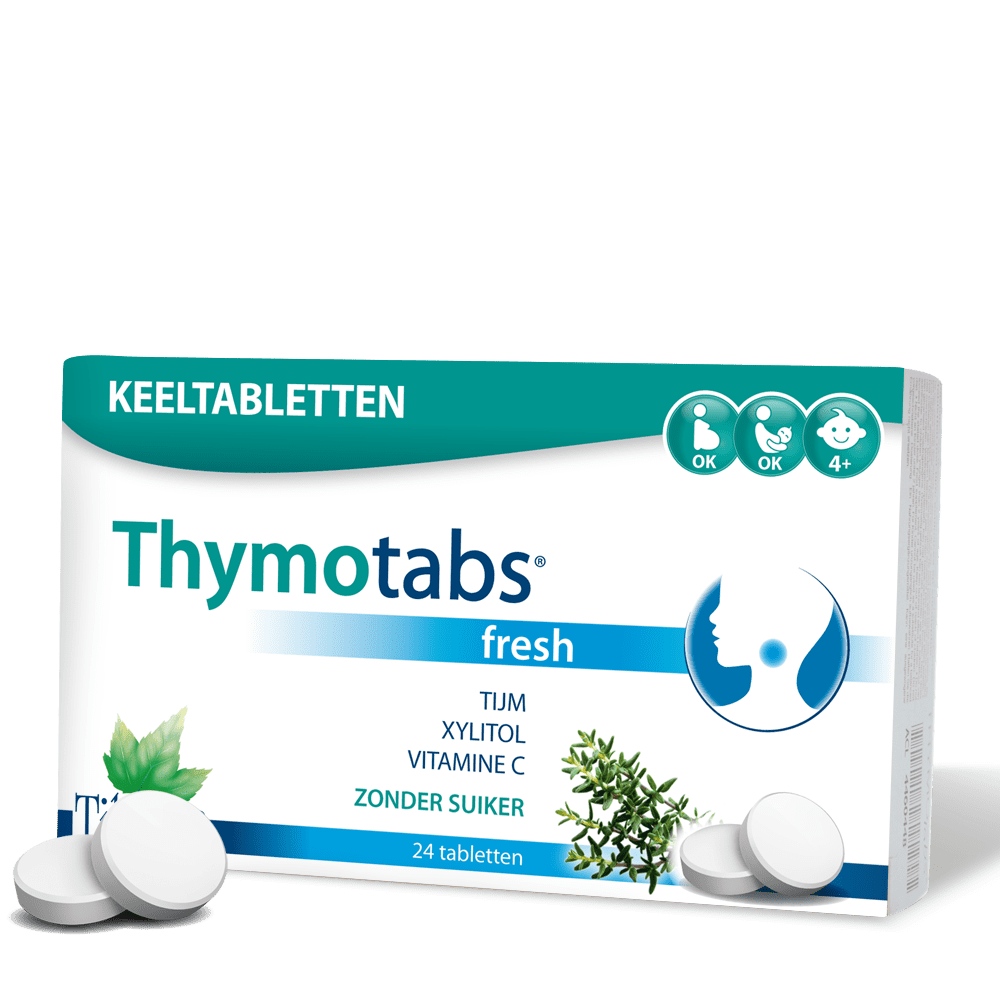 Tilman Thymotabs Fresh 24 comprimes a sucer - commande en ligne | Optiphar