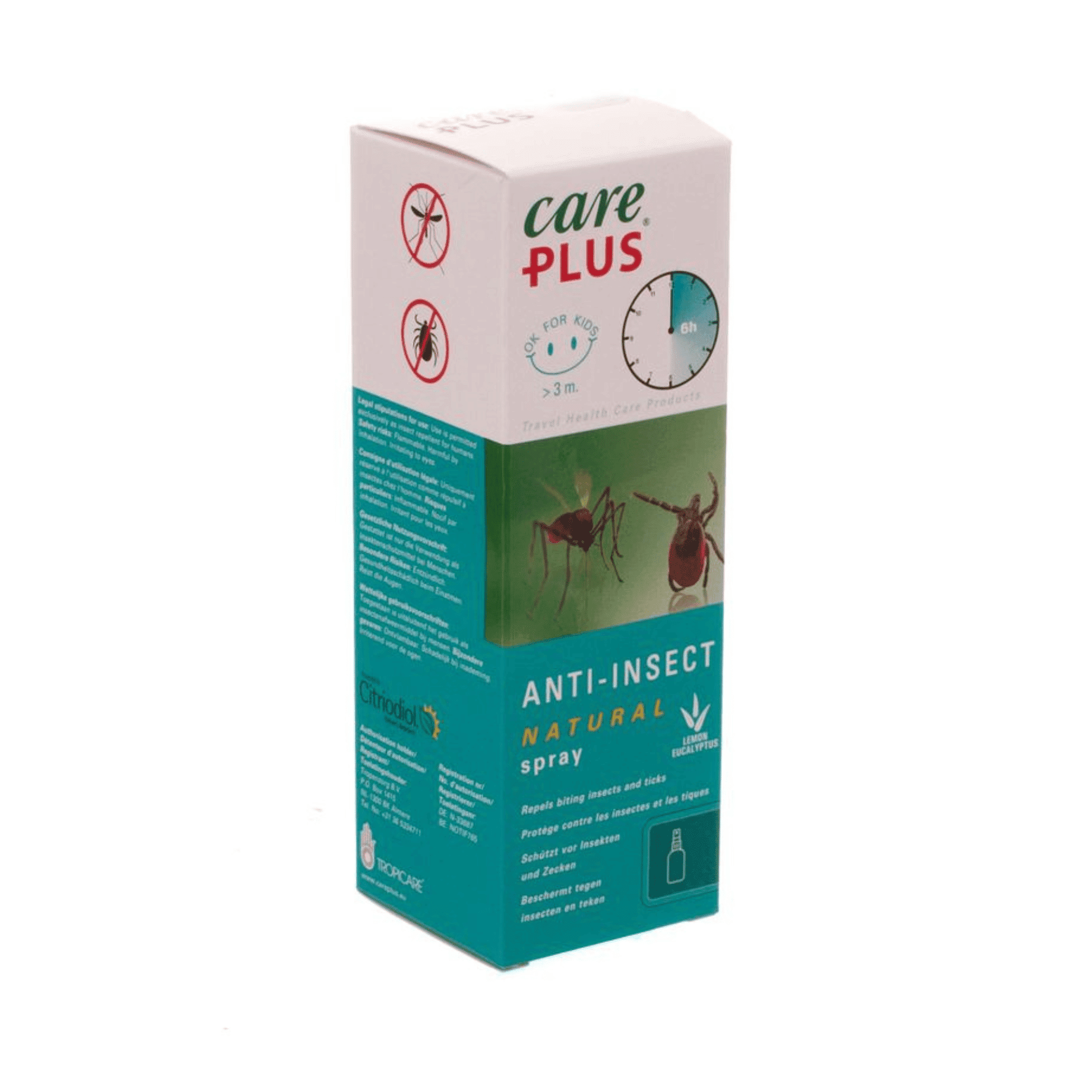 Care Plus Anti-Insect Natural Spray | 100 ml | Optiphar