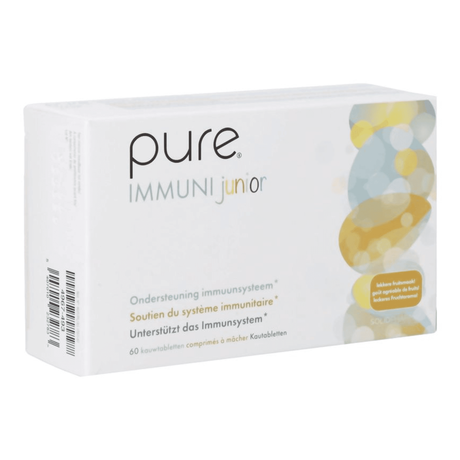 Pure Immuni Junior 60 kauwtabletten | Optiphar