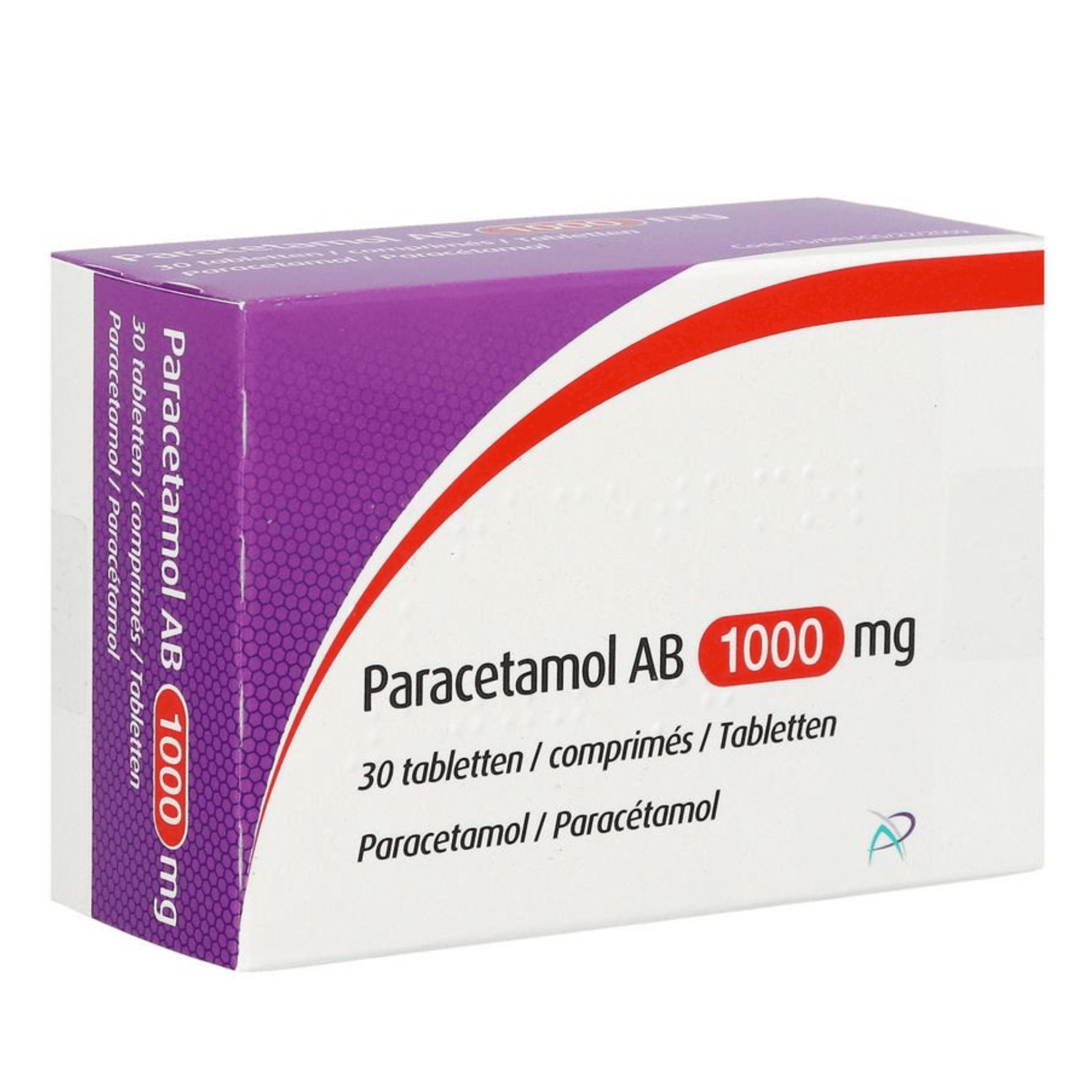 Paracetamol Ab 1000 mg 30 tabletten | Optiphar