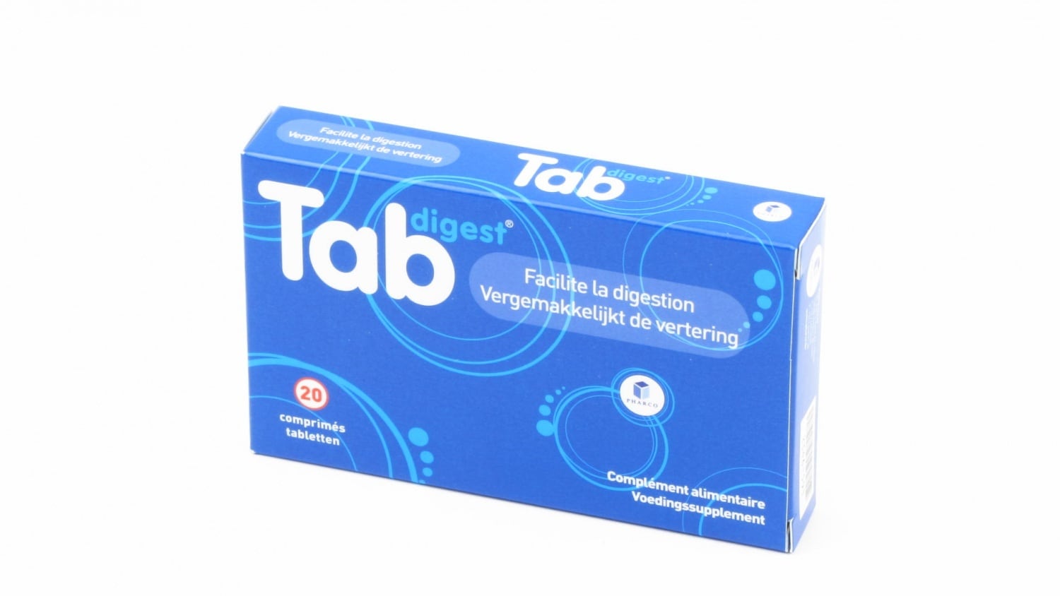 Tab-Digest 20 comprimes - commande en ligne | Optiphar
