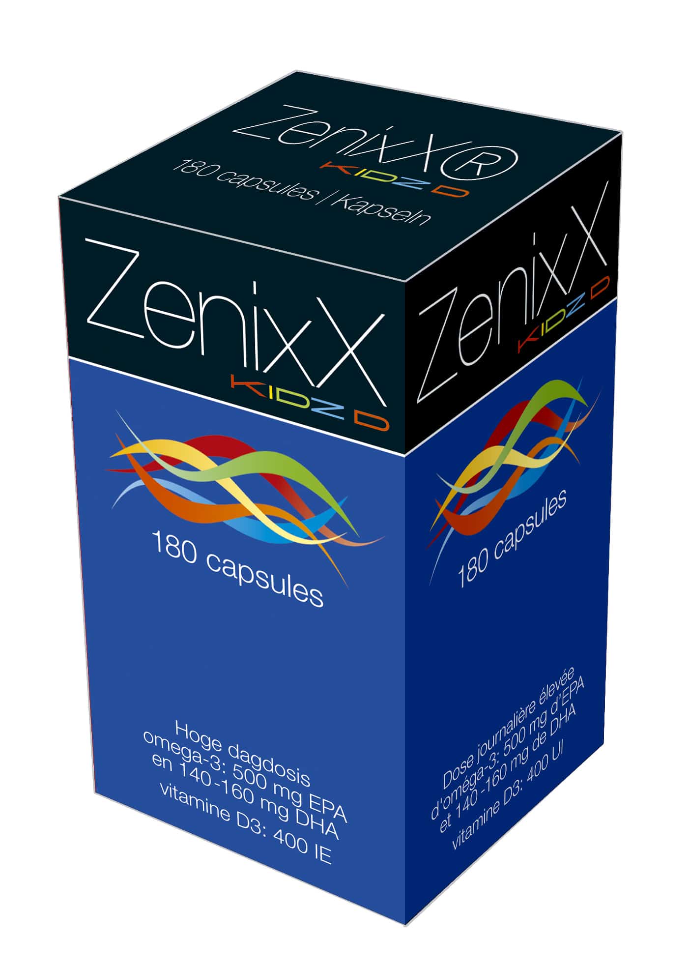 ixX Pharma ZenixX Kidz D 180 gelules - commande en ligne | Optiphar