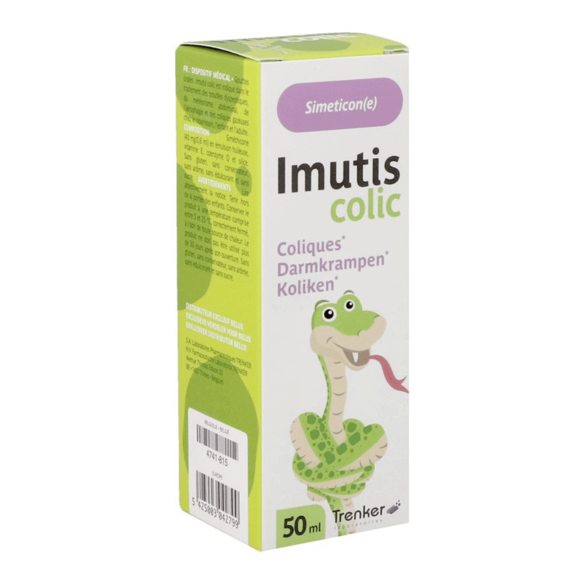 Trenker Imutis Colic Druppels 50 ml | Optiphar