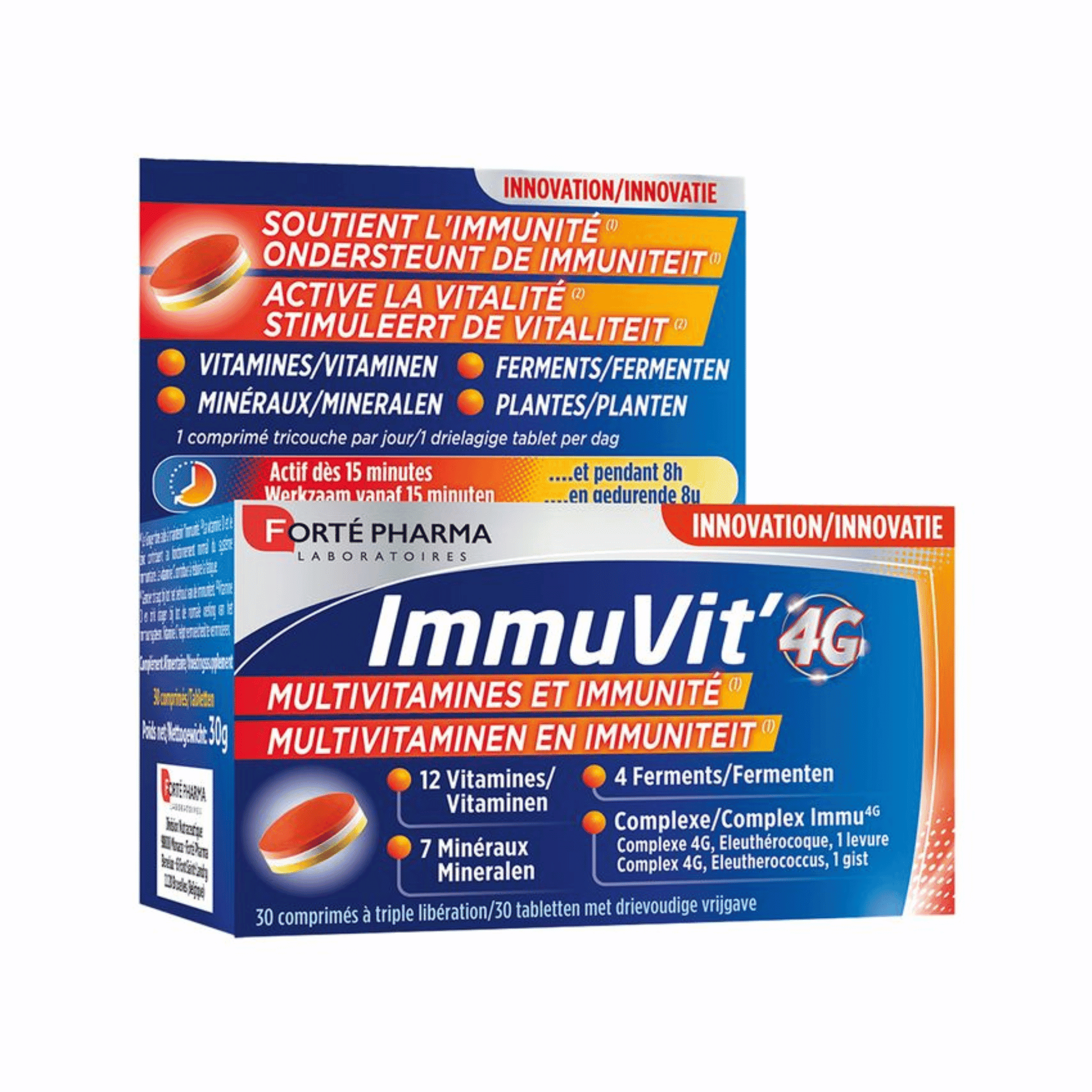 Forté Pharma ImmuVit' 4G 30 tabletten | Optiphar