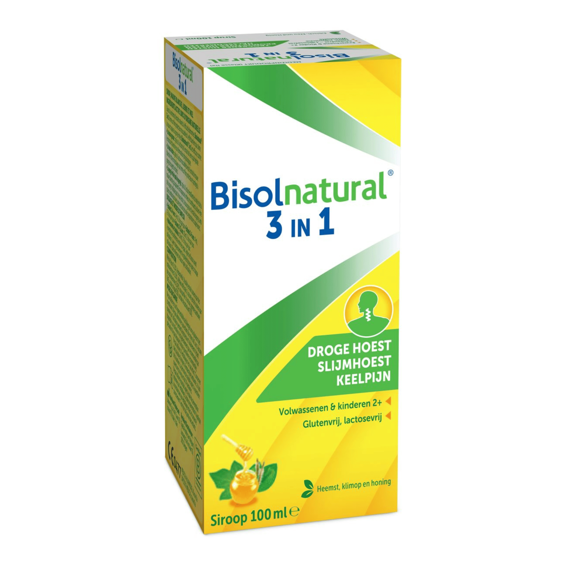 Bisolnatural 3 in 1 Siroop 100 ml | Optiphar