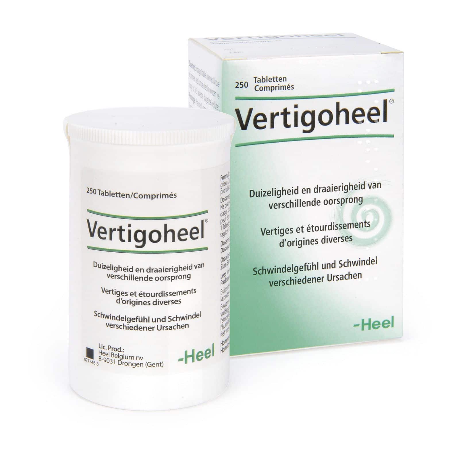 Heel Vertigoheel 250 tabletten - online bestellen | Optiphar