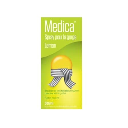 Medica Keelspray Lemon 30 ml - Online bestellen | Optiphar