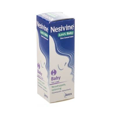 Nesivine Neusdruppels Baby 0.01% 5 ml - Online bestellen | Optiphar
