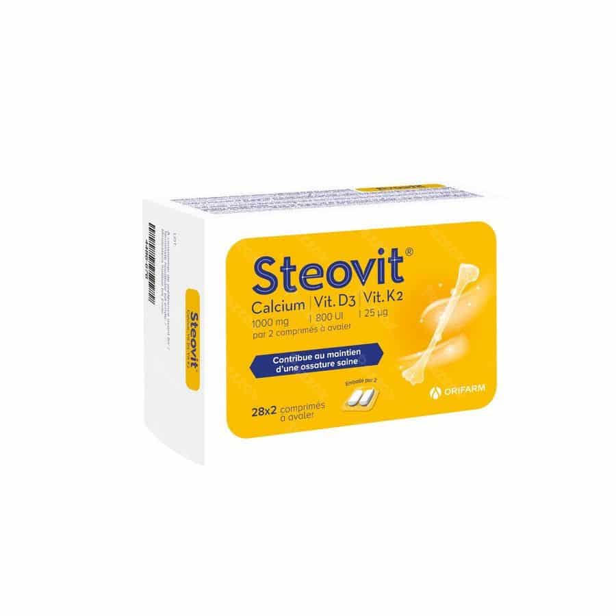 Steovit Calcium/vitd3/vit K2 1000mg/880iu - Koop nu online bij Optiphar ...
