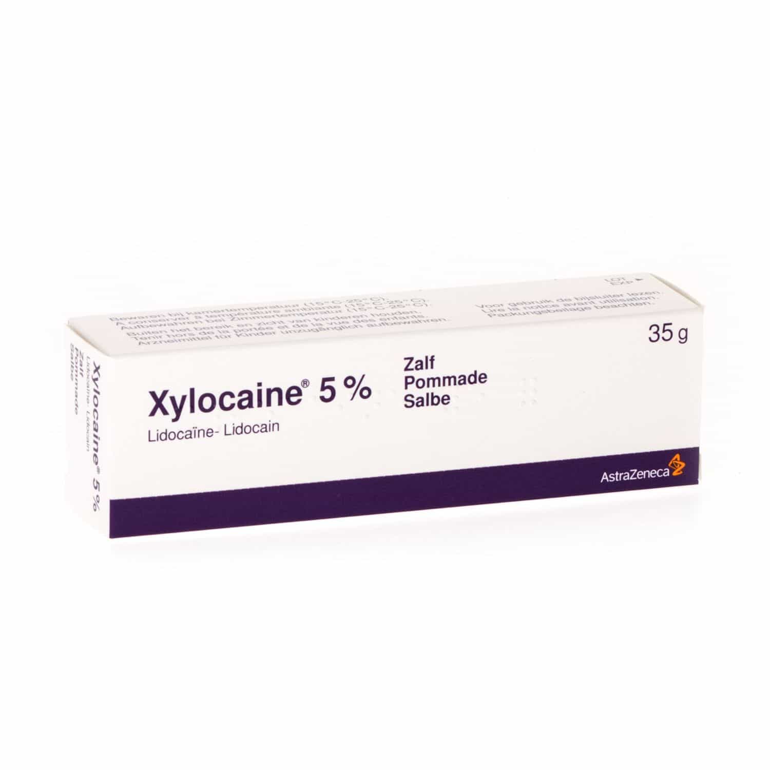 Xylocaine Zalf 5% 35 g - commande en ligne | Optiphar