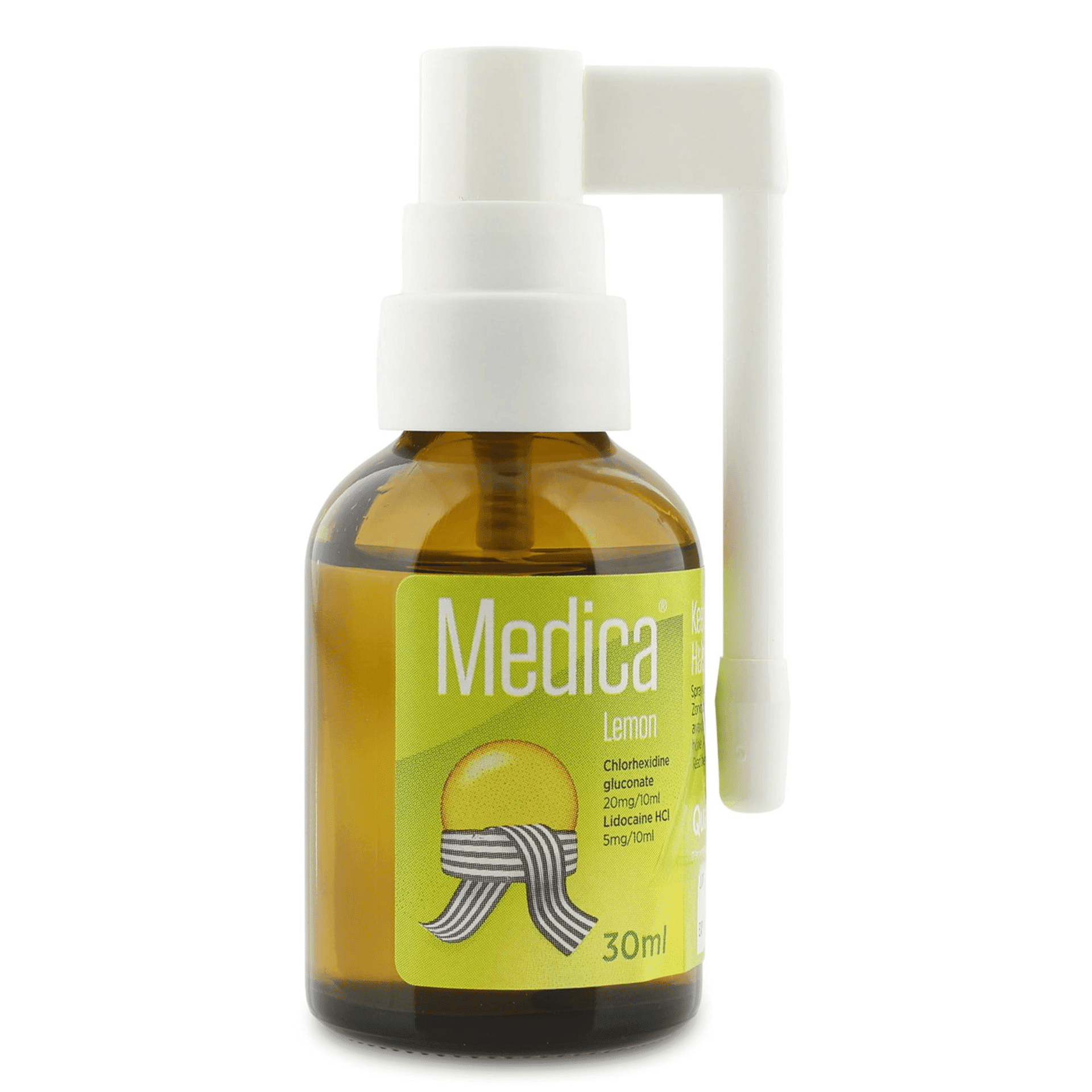 Medica Keelspray Lemon 30 ml | Optiphar