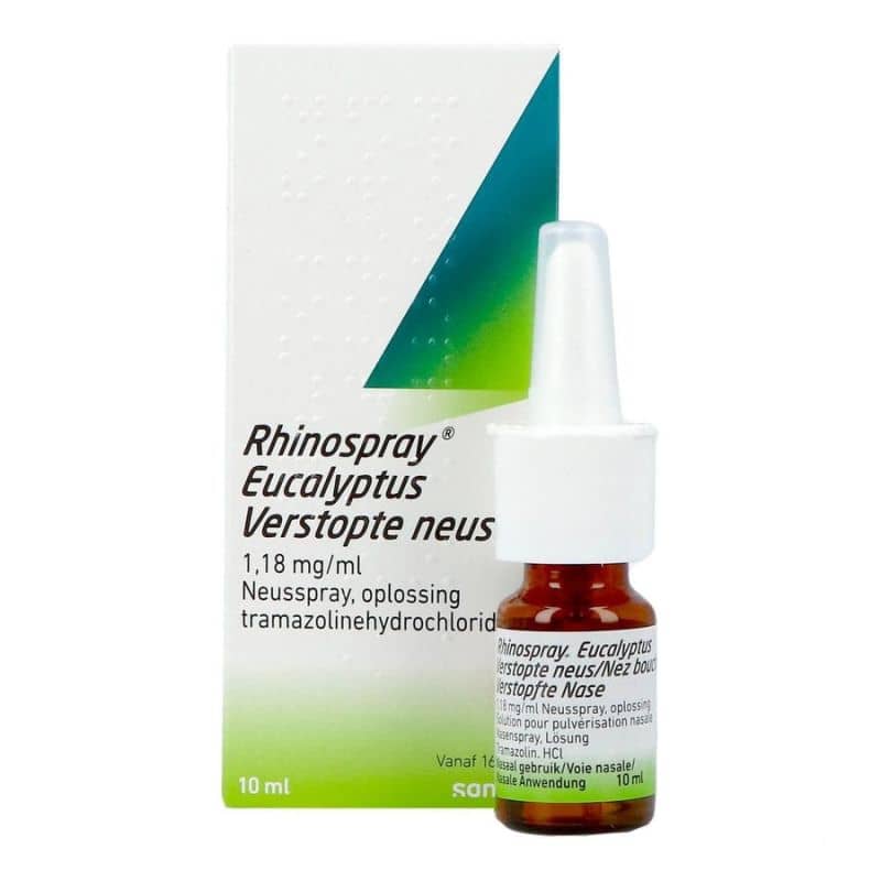 Rhinospray Eucalyptus Verstopte Neus 1,18mg/ml Neusspray