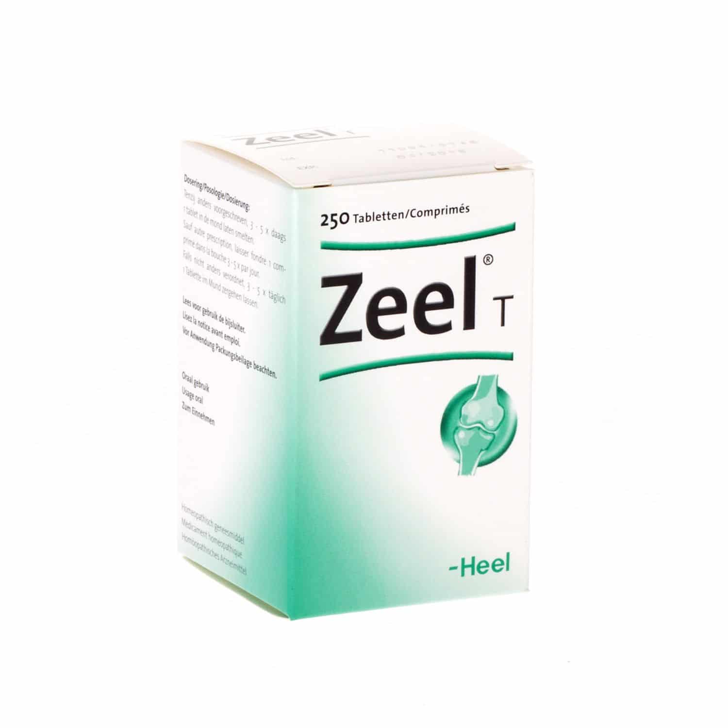 Heel Zeel T | 250 comprimes | Optiphar