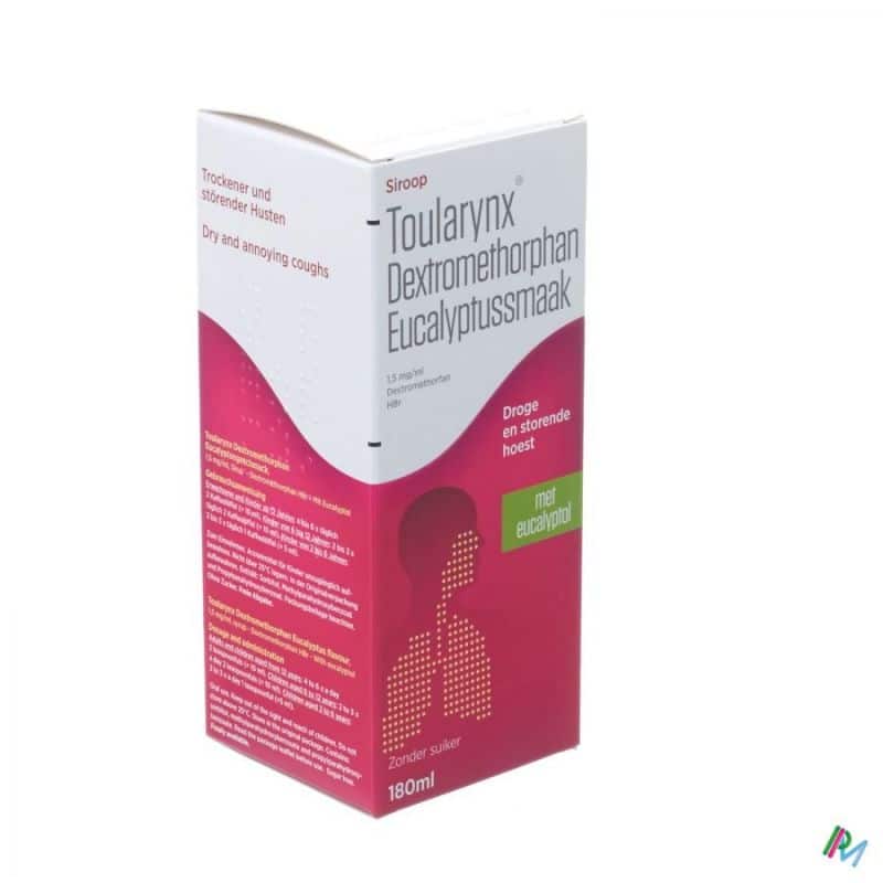 Toularynx Dextromethorphan Eucalyptus 180 ml - Online bestellen | Optiphar