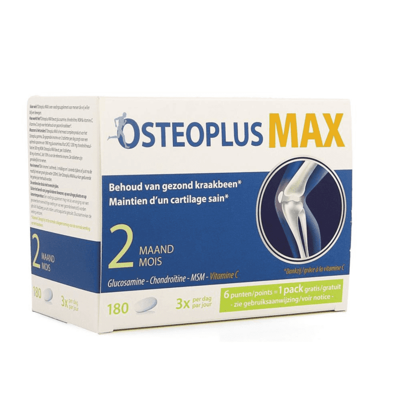 Osteoplus Max 2 Maanden | 180 tabletten | Optiphar
