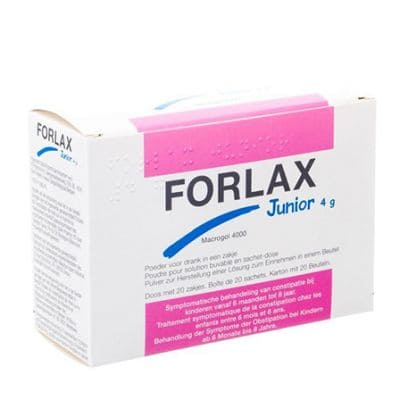 Forlax Junior 20 x 4 g - commande en ligne | Optiphar