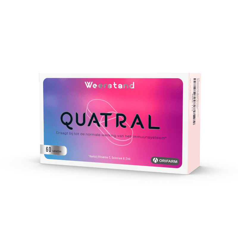 Quatral 60 tabletten - Weerstand | Optiphar