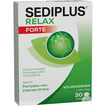 Sediplus Relax Forte 30 tabletten - Online bestellen | Optiphar