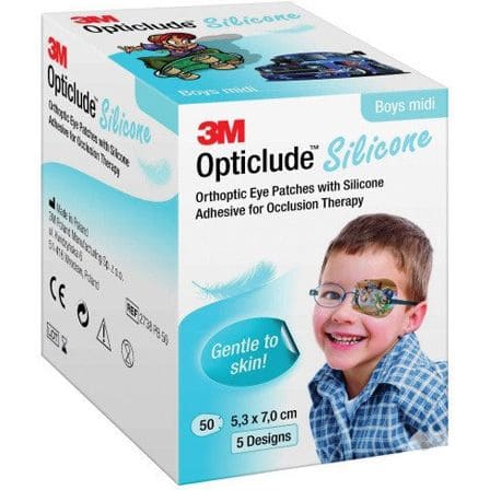 Opticlude Silicone Oogpleister Jongen Midi 50 stuks - Online bestellen ...
