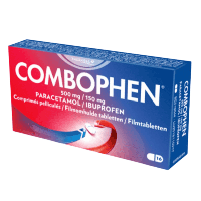 Combophen 500 mg/150 mg 16 tabletten | Optiphar