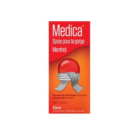 Medica Keelspray Menthol | 30 ml | Optiphar