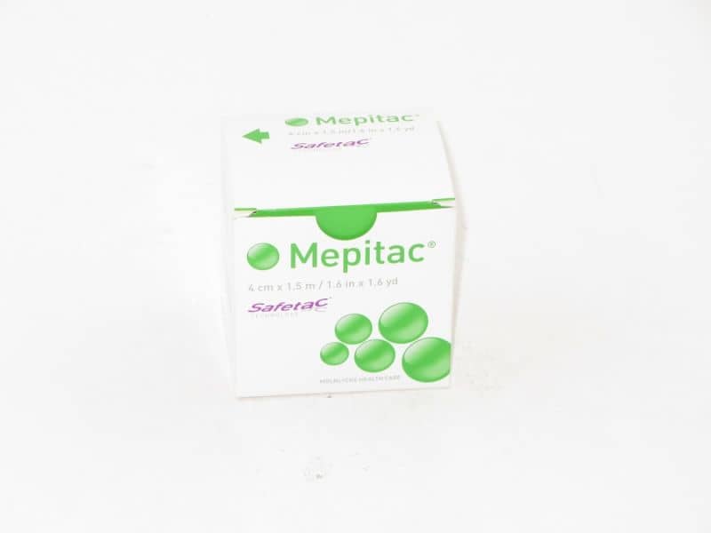Mepitac Zachte Fixatietape Silicone 4 cm x 1,5 m | 1 stuk | Optiphar