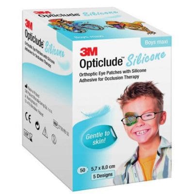 Opticlude Silicone Oogpleister Jongen Maxi 50 stuks - Online bestellen ...