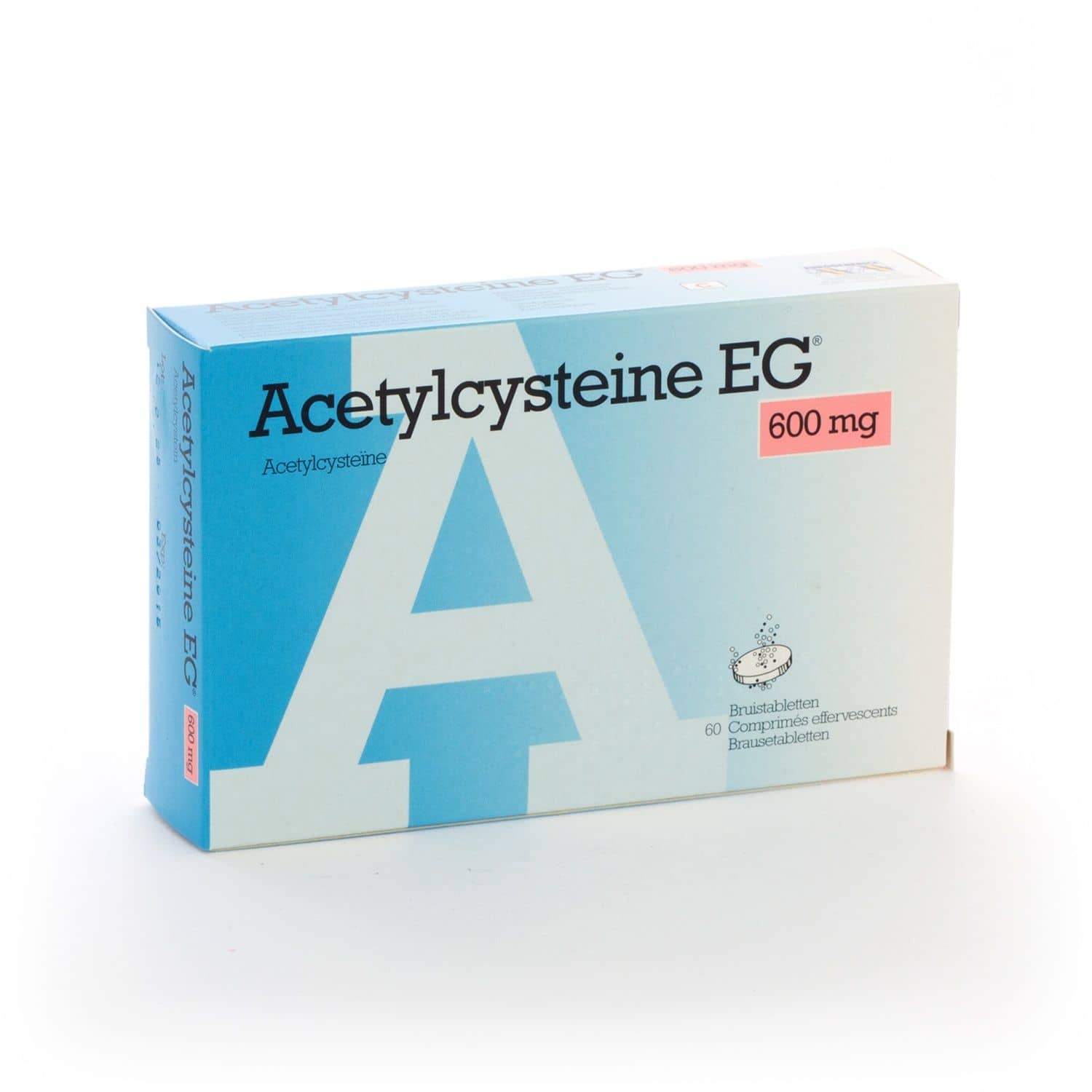 Acetylcysteine EG 600 mg 60 bruistabletten - Online bestellen | Optiphar