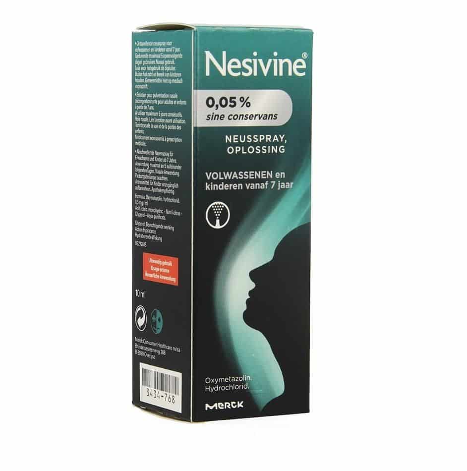 Nesivine Spray Nasal 0,05 % Sans Conservateur - optiphar
