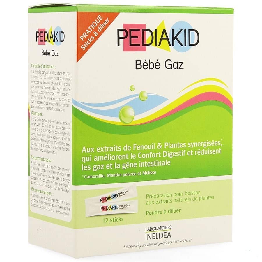 Pediakid Gaz Baby 12 sticks - Online bestellen | Optiphar