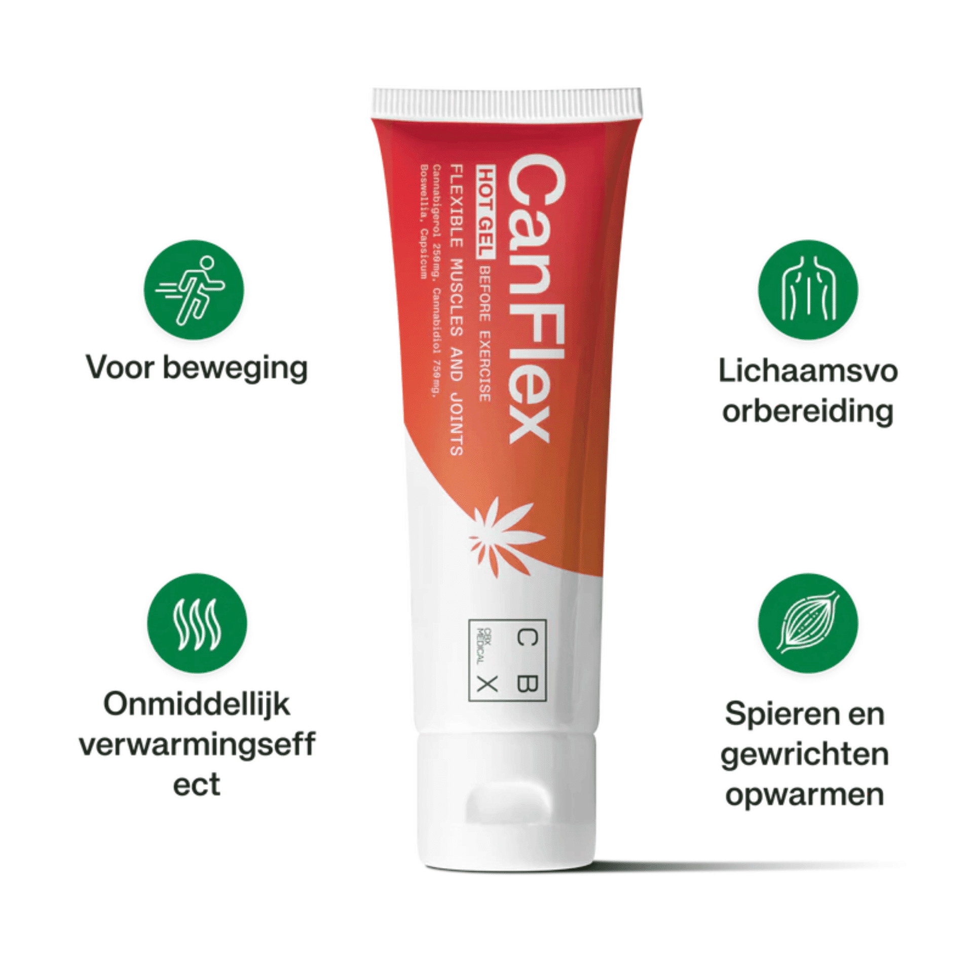 CanFlex Hot Gel 100 ml | Optiphar