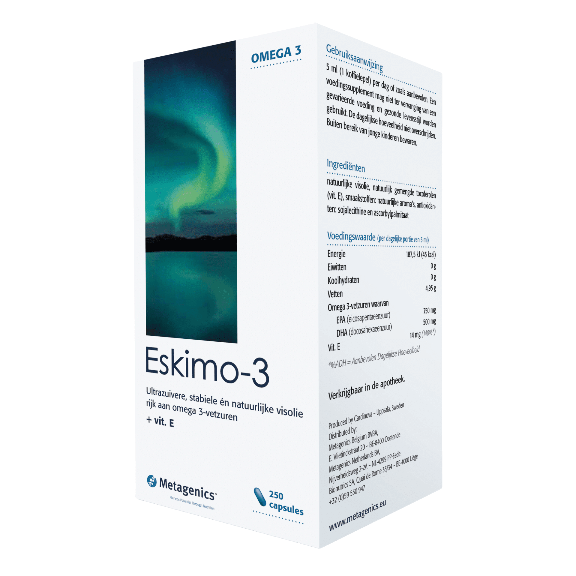Eskimo-3 250 capsules | Optiphar