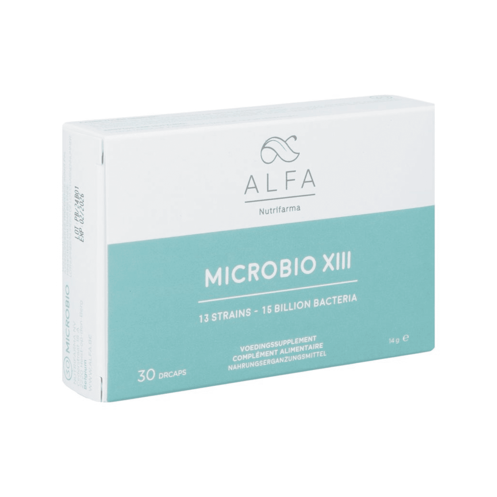 Alfa Microbio Xiii Maagsapresist 30 capsules | Optiphar
