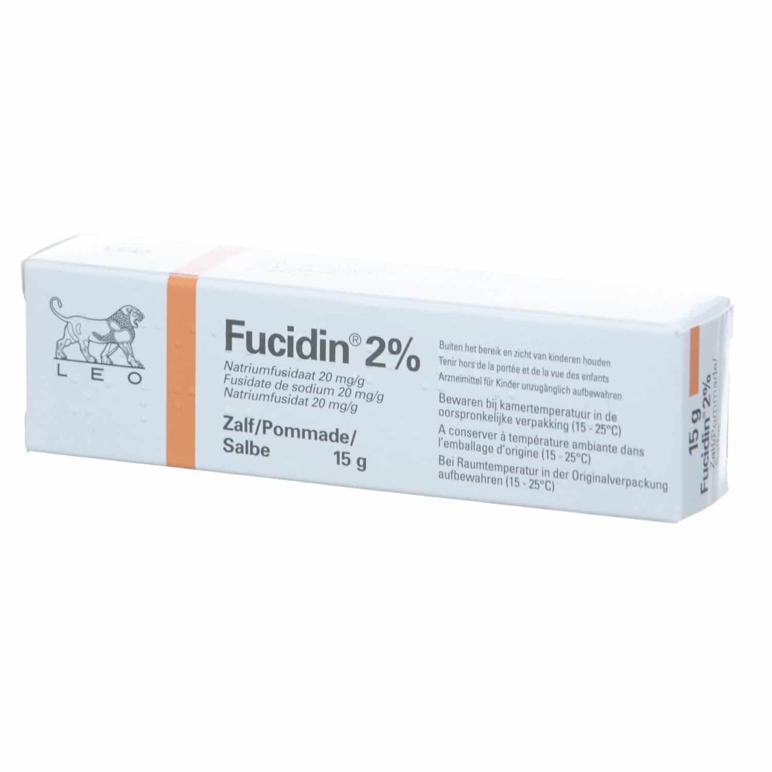 Fucidin Pommade 2 % 15 g - commande en ligne | Optiphar