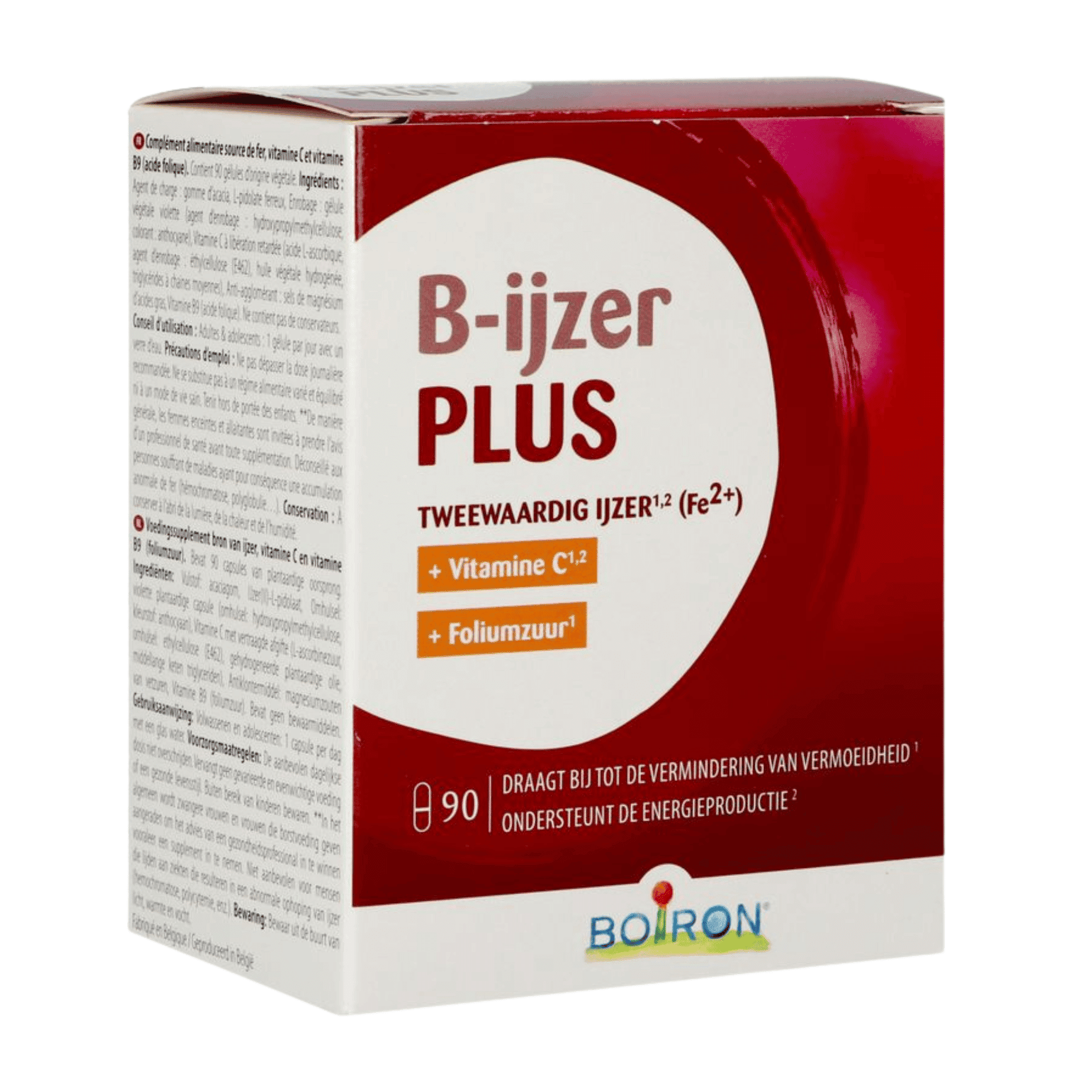 Boiron B-ijzer PLUS 90 capsules | Optiphar